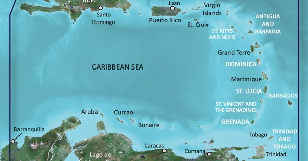 Garmin BlueChart g3 HD - HXUS030R - Southeast Caribbean - microSD/SD