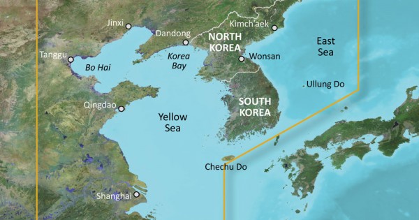 Garmin BlueChart g3 HD - HXAE002R - Yellow Sea - microSD/SD