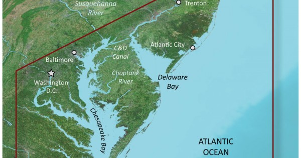 Garmin BlueChart g3 Vision HD - VUS038R - New York - Chesapeake ...