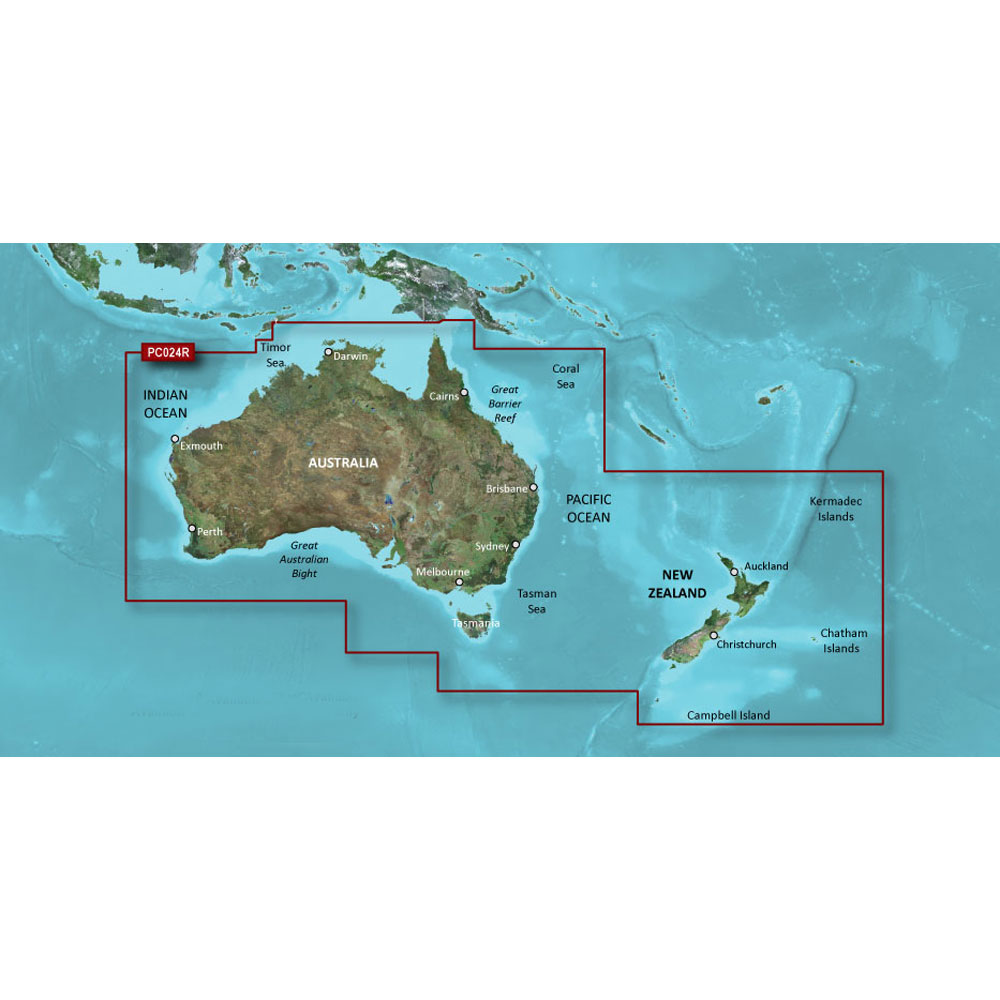 Garmin BlueChart g3 HD - HXPC024R - Australia & New Zealand - microSD/SD