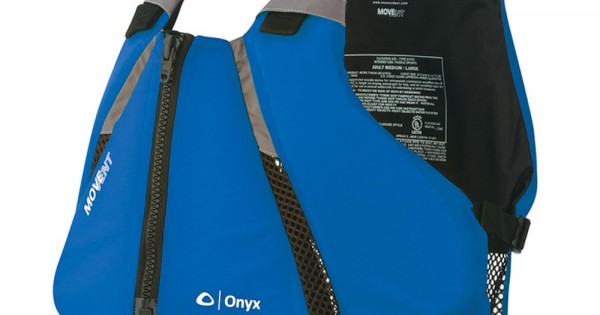 Onyx MoveVent Curve Paddle Sports Life Vest - XL/2X - Blue